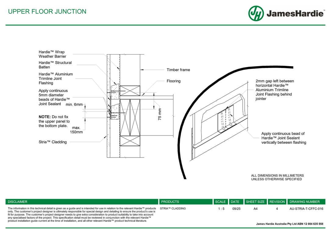 AU-STRIA-T-CFFC-016 - UPPER FLOOR JUNCTION - BIMcontent.com